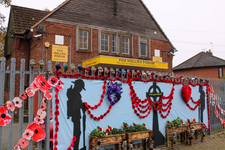 Fox Hollies Forum Unveils Community-Crafted Remembrance Day Memorial